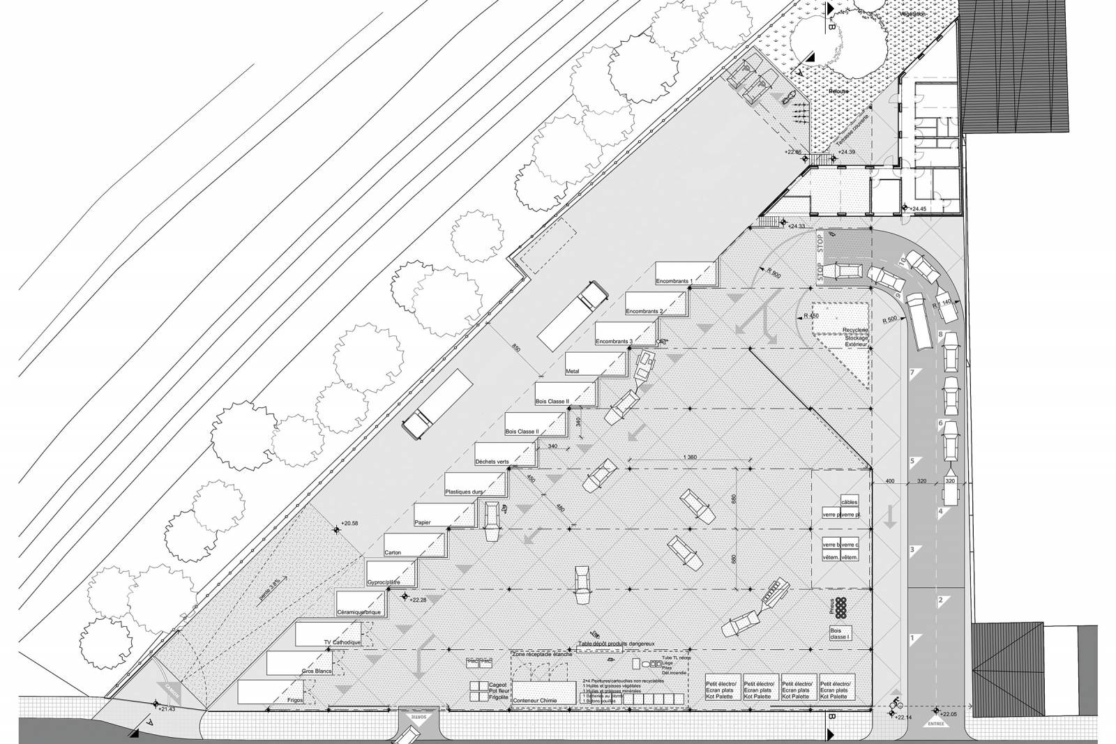 Recycling center | V+ architecture